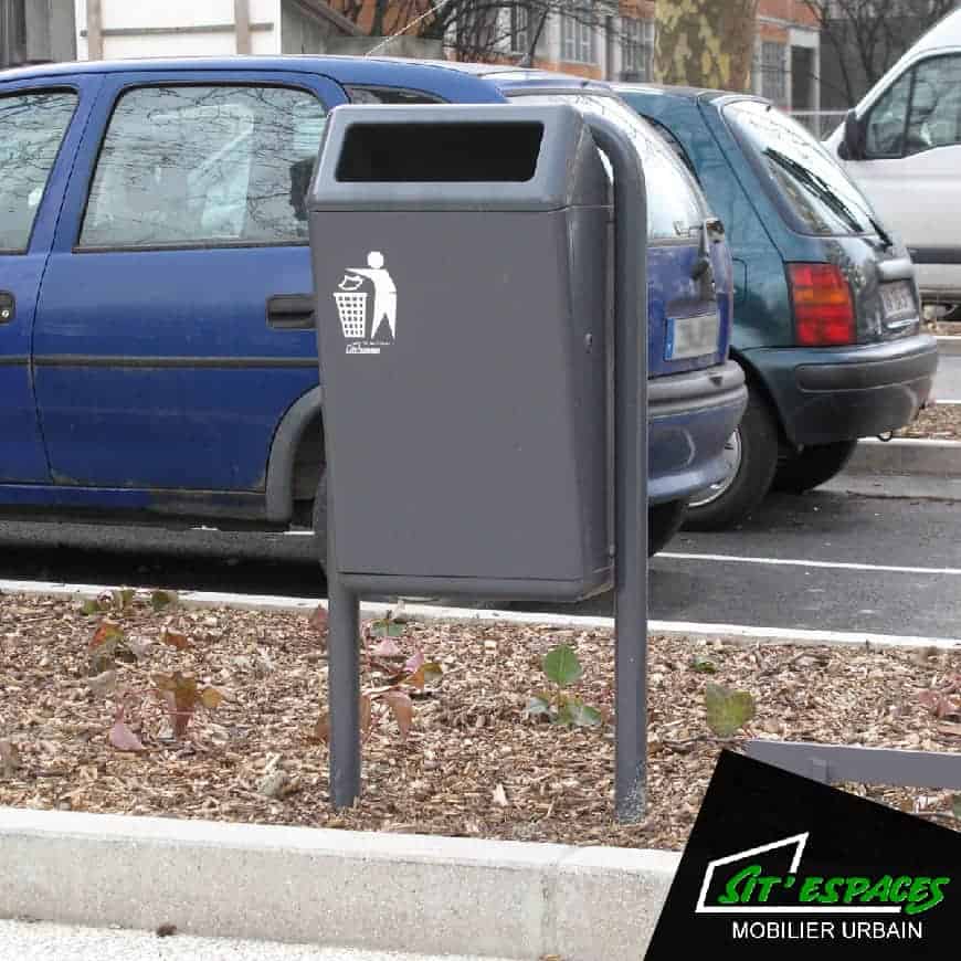 Mobilier Urbain - Corbeille Bammens Capitole | Sit'Espaces