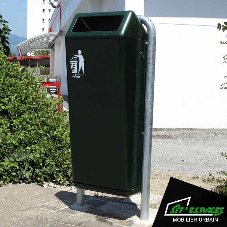 Mobilier Urbain - Corbeille Bammens Capitole Prestige L | Sit'Espaces